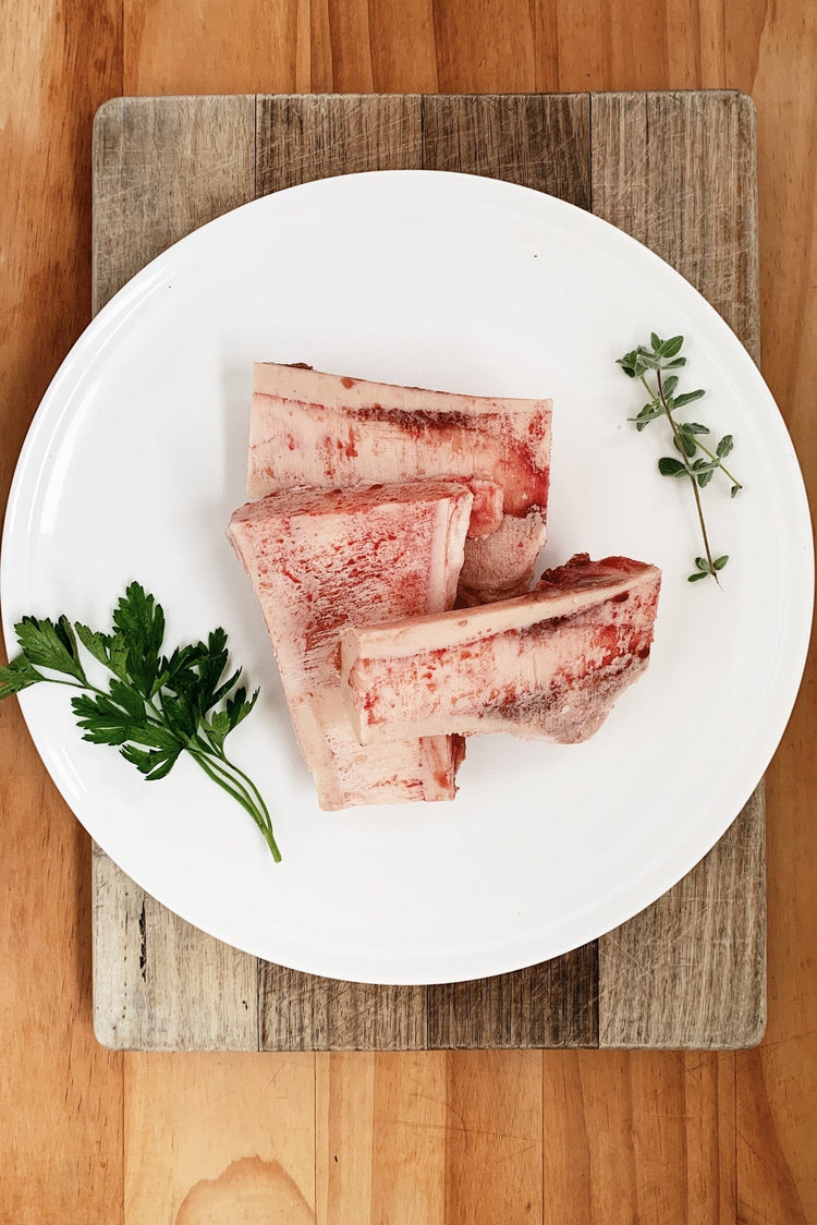 Buy Organic Trimmed Marrow Bones in Australia - Bello Beef – Levenvale Farm